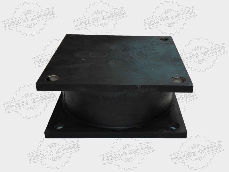 SQ 401 - Roller Mount 150x150x65 - Perros Elastic Rubber - Marine ...